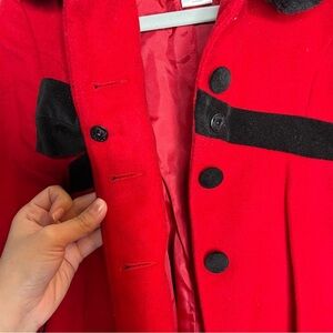 Talbots | Jackets & Coats | Talbots Kids Wool Blend Red And Black ...